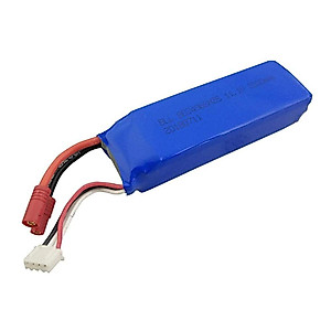 GzxLaY High-Performance Battery Backup 11.1V 2200mah high Rate Lithium Battery for Spare Battery Parts of UDI005 brushless Remote Control Boat Speed Boat