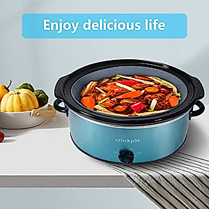 Silicone Crock Pot Liner fit Crock-Pot 7-8 Quart Oval Slow Cooker，Reusable & Leakproof Dishwasher Safe Cooking Liner for 7 Quart Crock Pot (2pcs-Grey [Fit 7 to 8 QT][12"D x 9.25"W x 4.92"H])