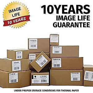 (50) Gorilla Supply 2 1/4 x 85 Thermal Paper Receipt Rolls Clover Mini Verifone VX510 VX570 FD50 T4220, 2.25 x 85 ft, POS/Cash Register Paper, BPA Free, 50 Rolls