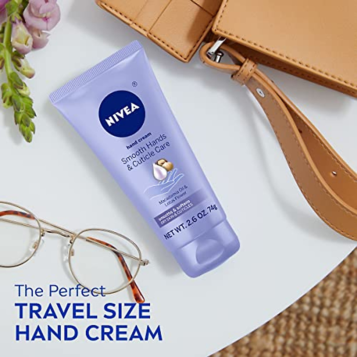 NIVEA Simply Smooth Gift Set with Hand Cream and Smoothness Lip Balm