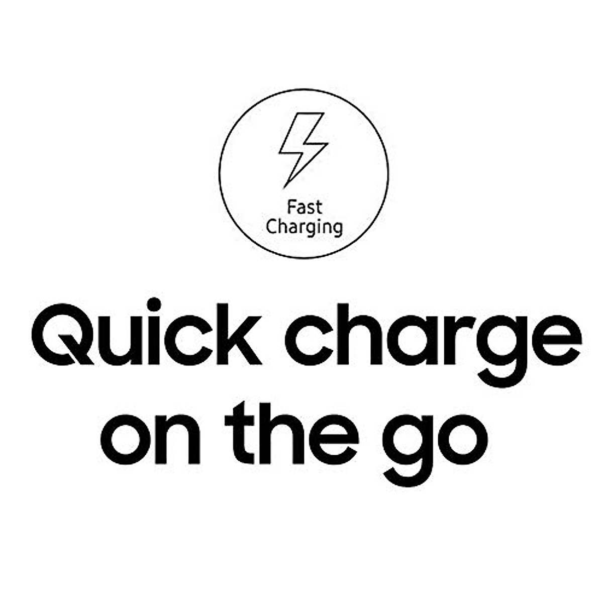 Adaptive Fast Charging Wall Charger and 5-Feet USB Type C Cable Kit Bundle Compatible with Samsung Galaxy S23/S22/S21/S20/S10/S9/S8/Note 20/Note 10/Note 9/Note 8 & Other Smartphones (Black) (1-Pack)