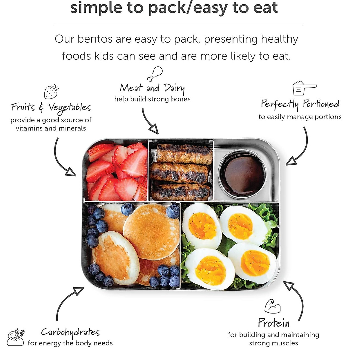 LunchBots Medium Uno Stainless Steel Sandwich Container - Open Design for Wraps - Salads or a Small Meal - Eco-Friendly - Dishwasher Safe and BPA-Free - Green Dots