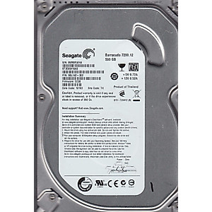 Seagate ST3500418AS 500GB 7200K SATA Hard Drive (Renewed)