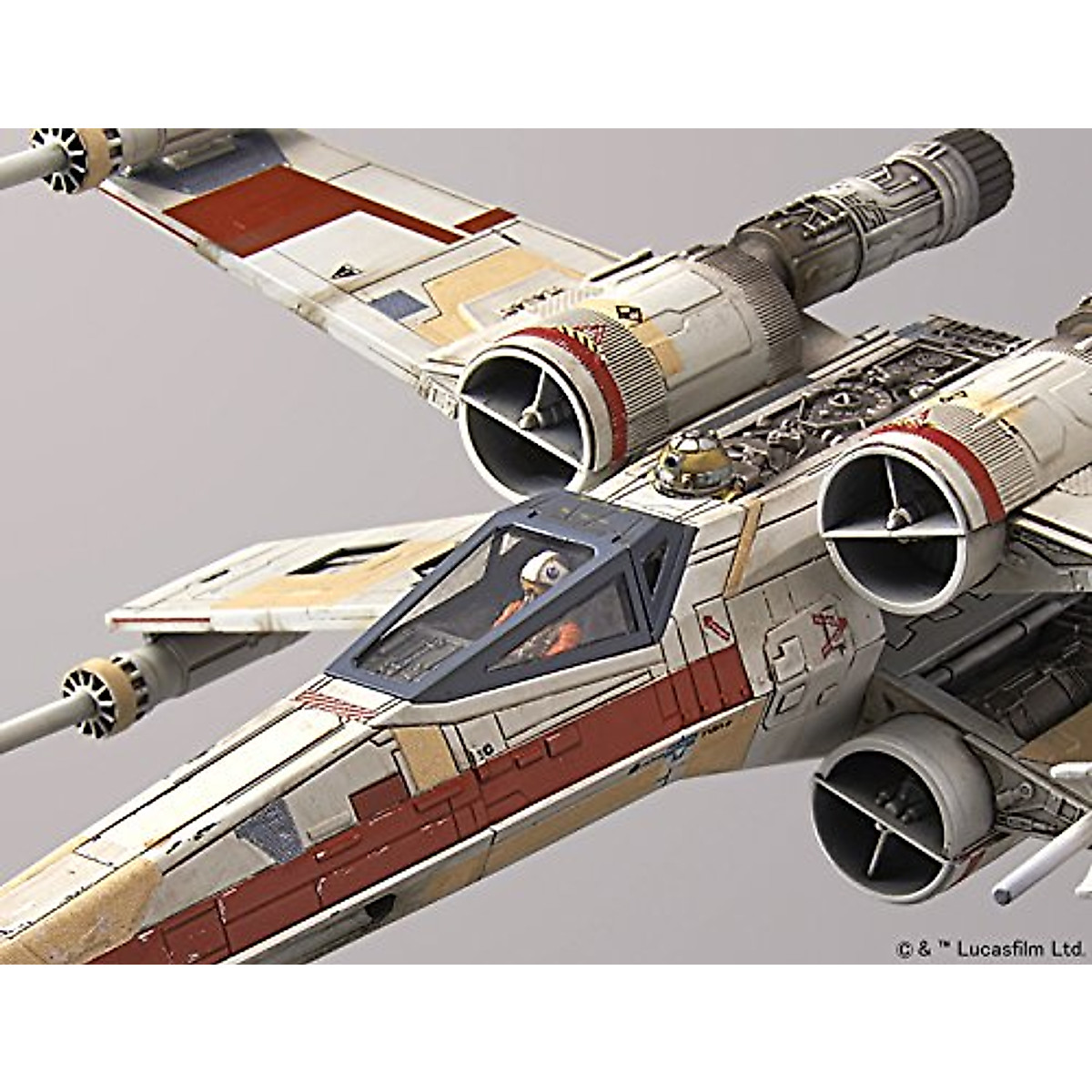 Bandai Hobby Star Wars 1/72 X-Wing Red Squadron (Special Set), Multicolor