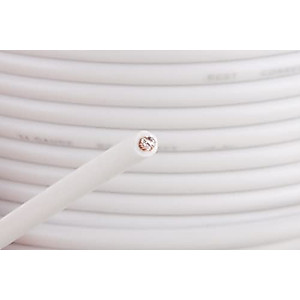 Audiopipe 14 GA Gauge 100' White Car Audio Home Primary Wire