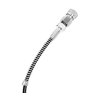 Yonntech CGA347 Cylinder SCBA Fill Station Charging Adapter with 60cm Hose Adapter Pressure Gauge, Diving Cylinder Inflation Valve with ON-Off Control Valve