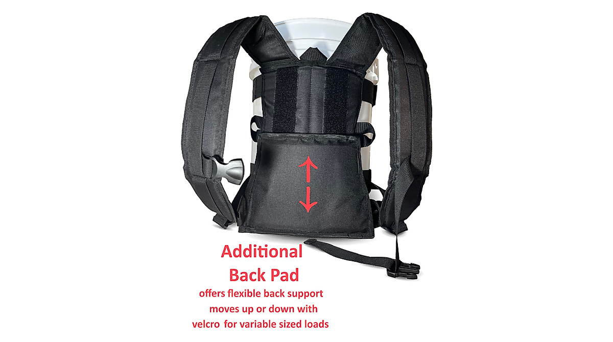 Heavy-Duty Backpack for 5 Gallon Buckets | Versatile & Durable