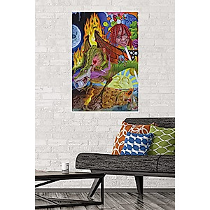 Trends International Trippie Redd - Trip at Knight Album Cover Wall Poster, 22.375" x 34", Unframed Version