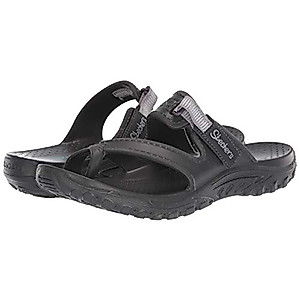 Skechers Women's Thong, Charcoal, N/A