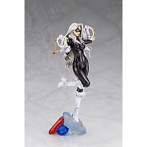 Marvel's Black Cat (Steals Your Heart Version) Bishoujo Statue, Multicolor