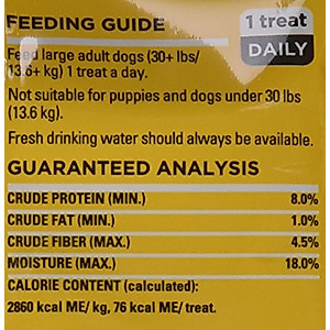 Pedigree Dentastix, Original, Large, 6.07 oz