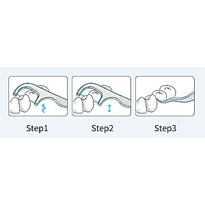 WOIWO 2PCS Stainless Steel Dental Floss Carry Oral Care Floss Cleaning Dental Crevices Tools Portable Dental Floss  