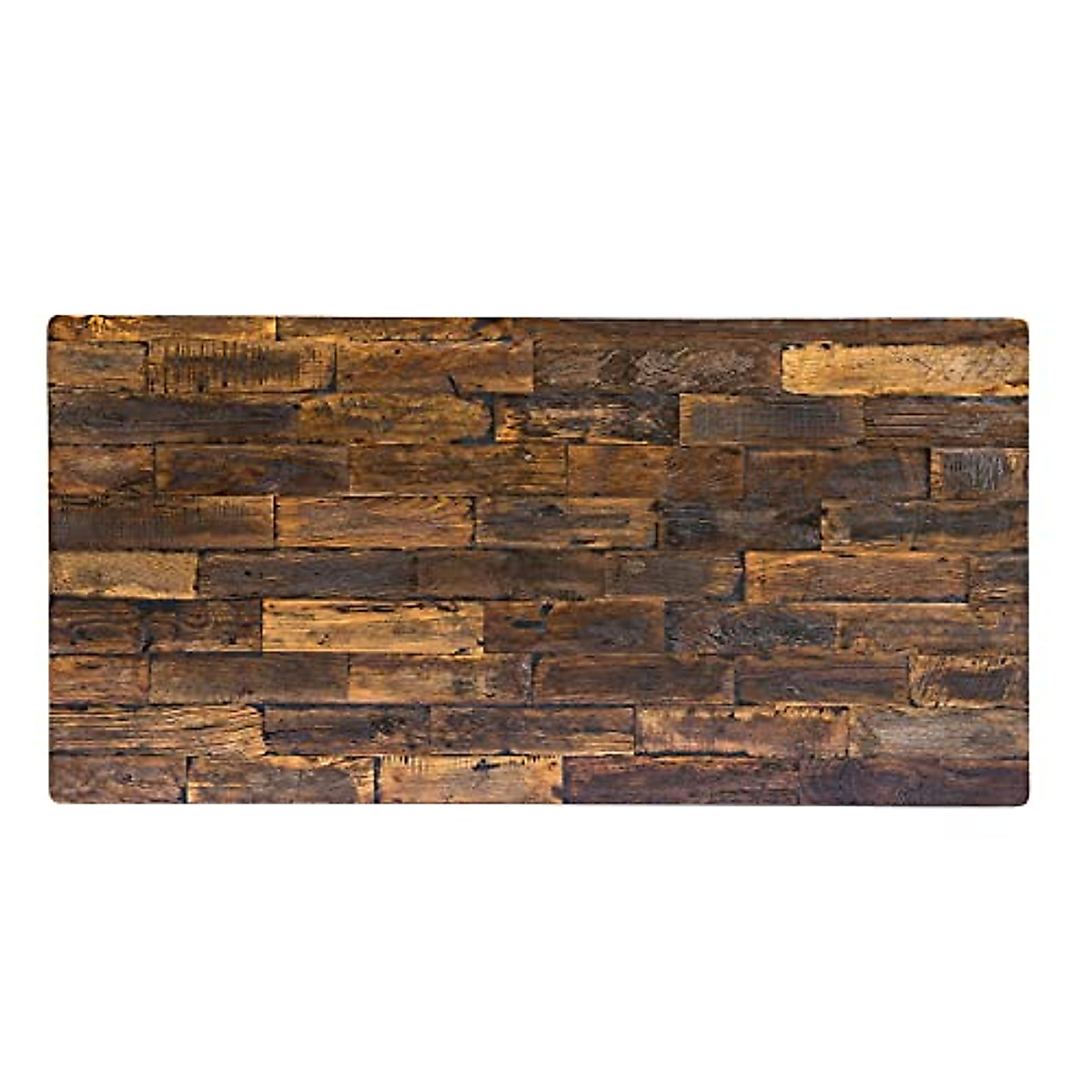 WOODCN Wood Table Top Universal 60x30 Inches,Old Elm,Garden Kitchen Dining Table Computer Desk Home Office