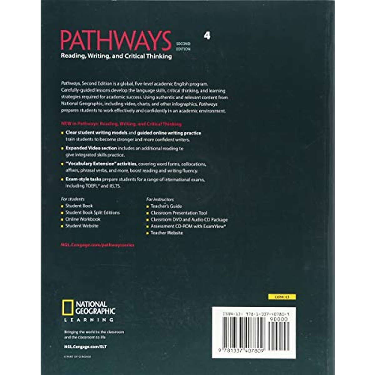 Pathways: Reading, Writing, and Critical Thinking 4