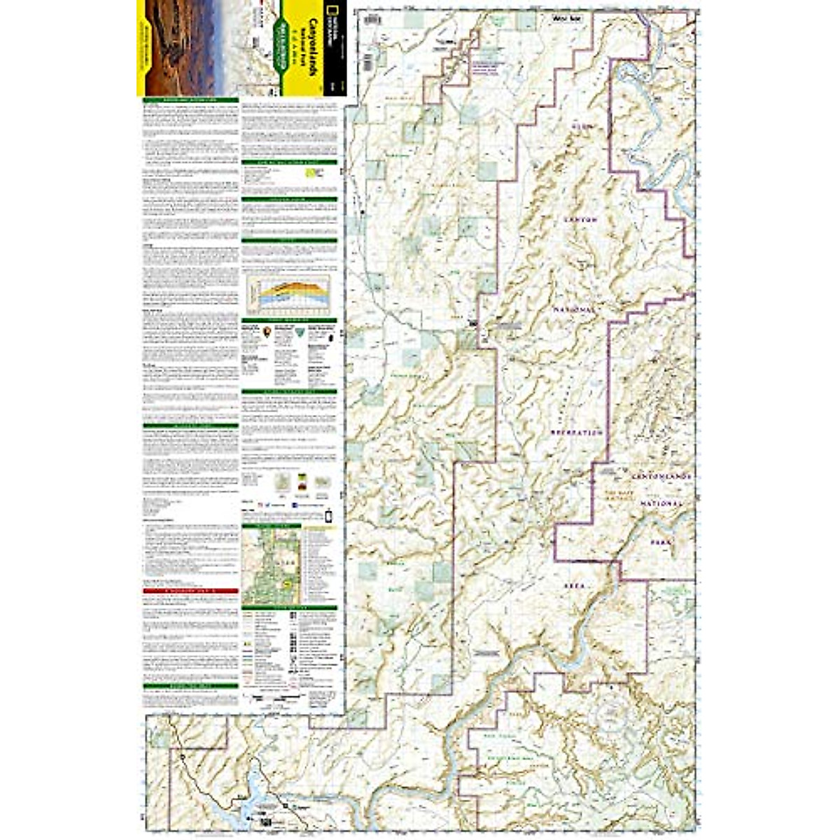 Canyonlands National Park (National Geographic Trails Illustrated Map) (National Geographic Trails Illustrated Map, 210)