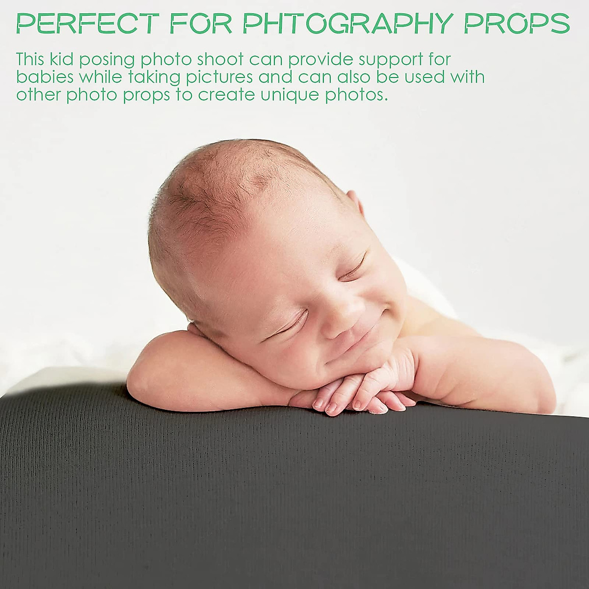 Yuniroom Newborn Infant Baby Photography Prop Kid Posing Photo Shoot Studio Pillow Positioner Nursing Pillow and Positioner (Color : Gray)