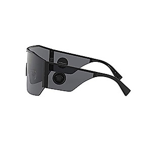 Versace Man Sunglasses Black Frame, Dark Grey Lenses, 0MM