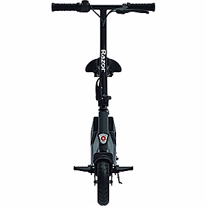 Razor UB1 Seated Electric Scooter - 8" Air Filled Front Tire, Adjustable Seat, Lightweight and Compact Design, 36V Electric Power, 250W Motor, Up to 13.5 mph, Black