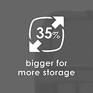 Diono Stow 'n Go XL Car Back Seat Organizer for Kids, Kick Mat Back Seat Protector, with 7 Storage Pockets, 2 Drinks Holders, Water Resistant, Durable Material, Gray