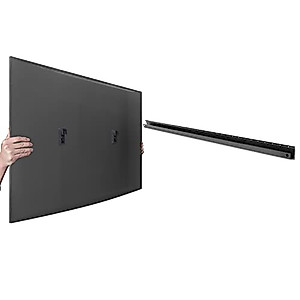 AENTGIU Studless TV Wall Mount, Heavy Duty Drywall TV Bracket Hanger for 32-75 inch Flat Screen TVs, No Stud, No Drill, No Anchors, Easy Install with All Hardware Included
