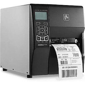 Zebra ZT230 Thermal Transfer and Direct Thermal Industrial Label Printer with Ethernet, Serial, USB Connectivity - 4" Print Width, 203 DPI, 6 IPS, Monochrome Barcode - ZT23042-T, JTTANDS