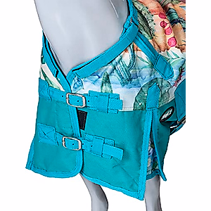 Tough 1 Cactus Print Mini Horse Turnout Sheet (42")