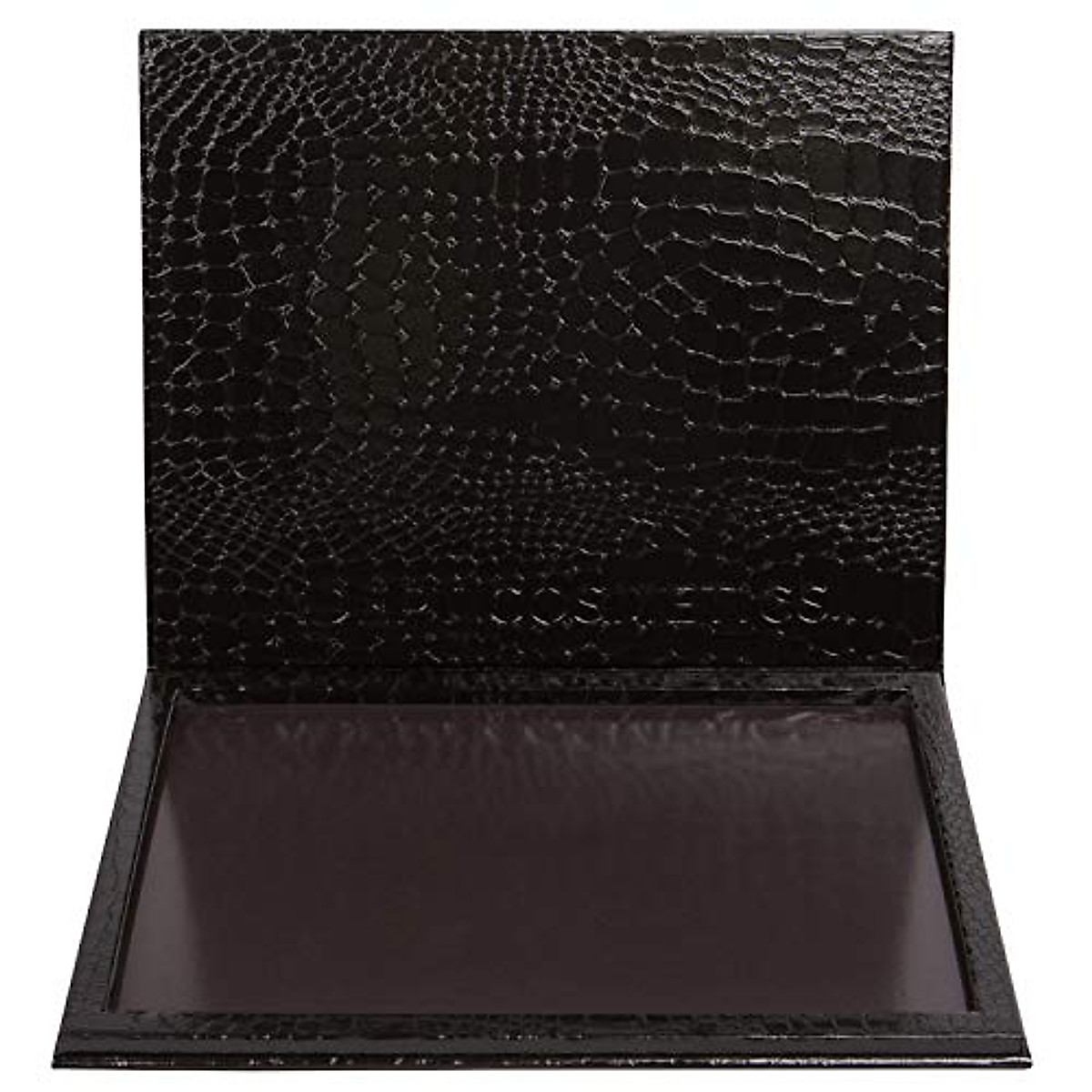 Adept Cosmetics Extra Large (XL) 63 Pan Empty Faux Leather Magnetic Pro Makeup Palette for Eyeshadow Singles, holds up to 63 standard single round eyeshadows