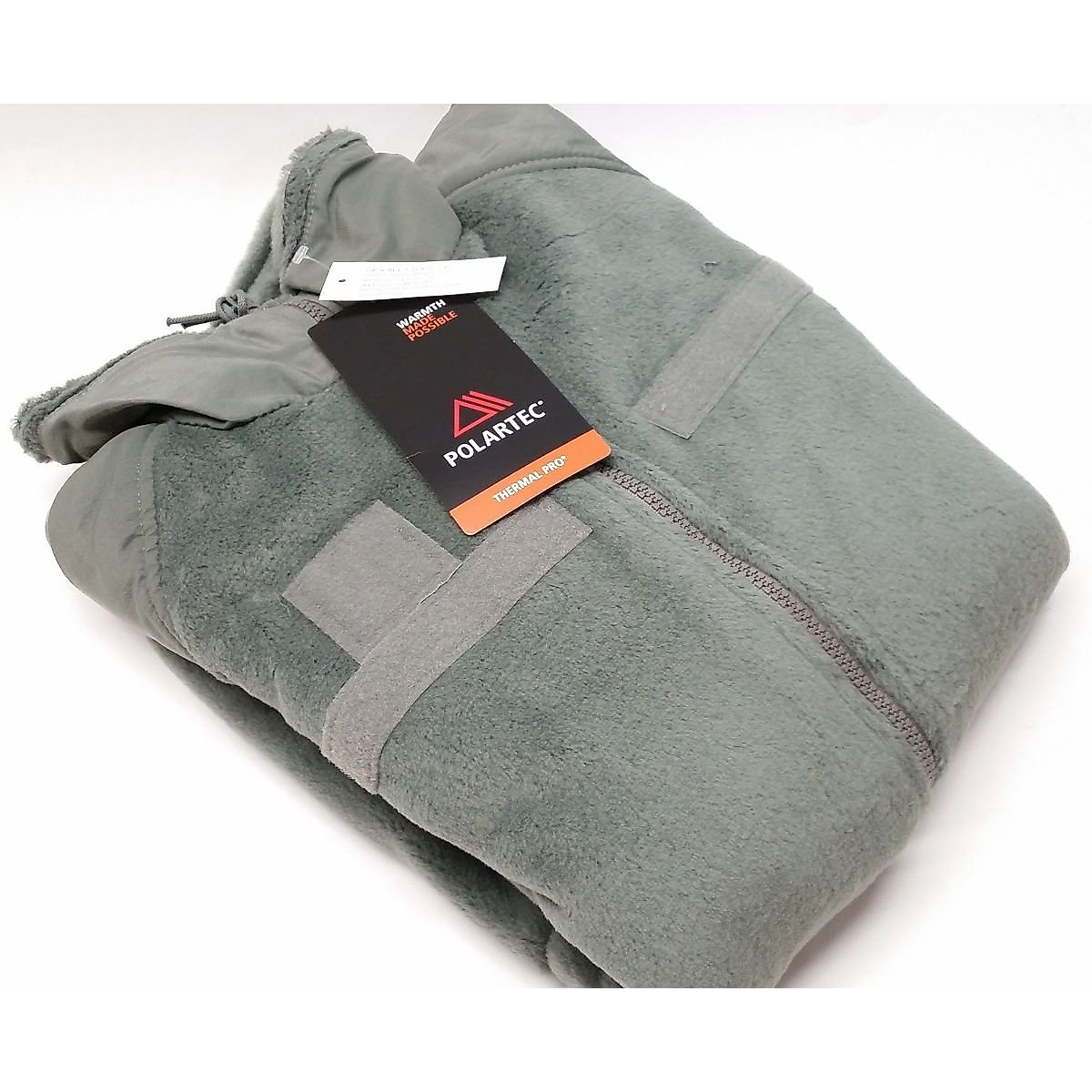 Yasirona Bubbacare Ardour Van Qillyoper US Military Issue ECWCS Gen III Level 3 L3 Polartec Fleece Jacket Foliage Green Large Regular