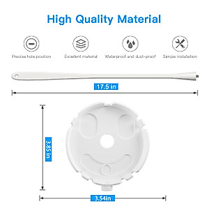 HOLACA Baby Monitor Flexible Mount Crib Mount for nannio Hero2 Hero3 Video Baby Monitor Philips Avent SCD843/37 - Twist Versatile Mounting Kit for nannio Baby Monitor