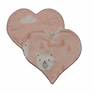 Scent Bonding Hearts Aromatherapy for Baby Girls; NICU Needs (Animal Print)