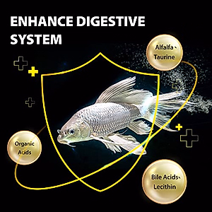 GOOD PARTNER Purify Series for Koi Fish Food, Floating Fish Pellets, All Natural Ingredients, Balanced Composition of Pond Fish Food, Suitable for Veil-Tail Goldfish 3.7 oz (Pack of 1)