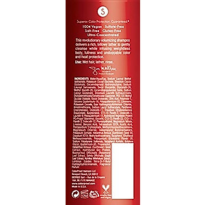 ColorProof SuperPlump Volumizing Shampoo: Volume Boosting, Lightweight, Moisturizing Hair Shampoo, Safe for Color-Treated Hair, Cruelty-Free, Vegan, Sulfate-Free, Salt-Free, Hair Color Maintenance