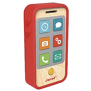 Janod Pretend Play Sound Telephone - Ages 18 Months+ - J05334