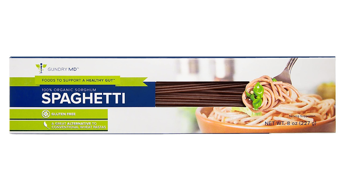 Organic Sorghum Spaghetti by Gundry MD - Healthy, Lectin-Free Pasta