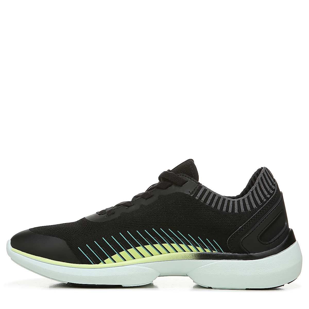 Vionic Embolden Women's Knit Slip-on Sneaker Black/Pale Lime - 8.5 Medium