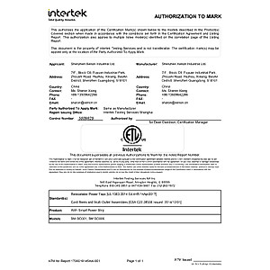 Jinvoo Wi-Fi Smart Power Strip Surge Protector, Multi Plug with 4 AC Outlets 4 USB Ports, No Hub Required, Works with Google Home - Black