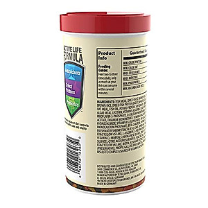 Tetra 16265 Color Tropical Flakes with Natural Color Enhancer, 2.82-Ounce