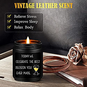 SOGLIM Scented Candle - Romantic Mens Gifts, Husband Gifts from Wife - Gifts Anniversary for Him, Boyfriend, Ex Husband Gifts - Marriage Anniversary, Wedding Anniversary, Gifts for Hubby Wife