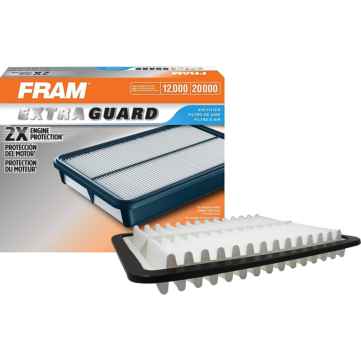 FRAM Extra Guard CA9492 Replacement Engine Air Filter for Select Chevrolet, Pontiac, Saturn and Buick Models, Provides Up to 12 Months or 12,000 Miles Filter Protection