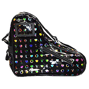 Epic Skates Limited Edition Love Skate Bag, Shiny Black