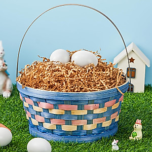 JOYIN 12oz Easter Grass Crinkle Paper Shred，Pure Green Easter Basket Filler Stuffers for Easter Egg Hunt Décor, Party Favors, Easter Decor, Gift Bag Decor