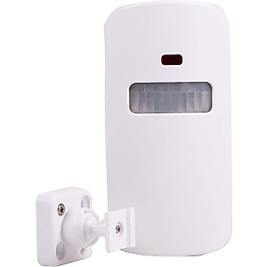 Power Gear Motion-Sensing Driveway Alarm, Battery Operated, Flashing LED Light, Wireless, Easy to Install, Home Protection, Indoor or Outdoor Security, Up to 25ft. Detection Range, 36014-S1
