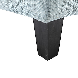 GODAFA Couch Modern U-Shaped Convertible Sectional Accent Sofa Upholstered in Polyester for Living Room,Light Blue