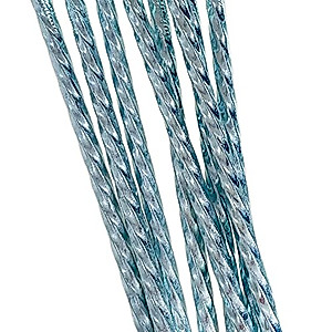 50Pcs Metal Turf Nails Landscape Stakes, Spiral Galvanized Landscape Spikes, Garden Nails, Anchoring Spikes, Outdoor, Heavy-Duty, Rust Resistant Security, 7-Inch Long, Silver (DP-1)