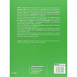 Italian grammar in use. A self-study reference and practice book for elementary and intermediate learners