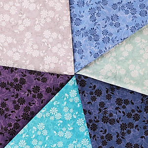 Mook Fabrics Cotton Marigold, Silver Cut by The yard