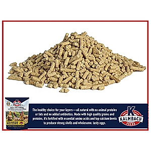 Kalmbach Feeds 17% All Natural Layer Pellet for Egg Laying Chickens, 10 lb Bag