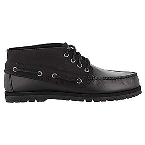 Sperry Mens Leeward Lug Chukka Casual Shoes - Black - Size 12 M