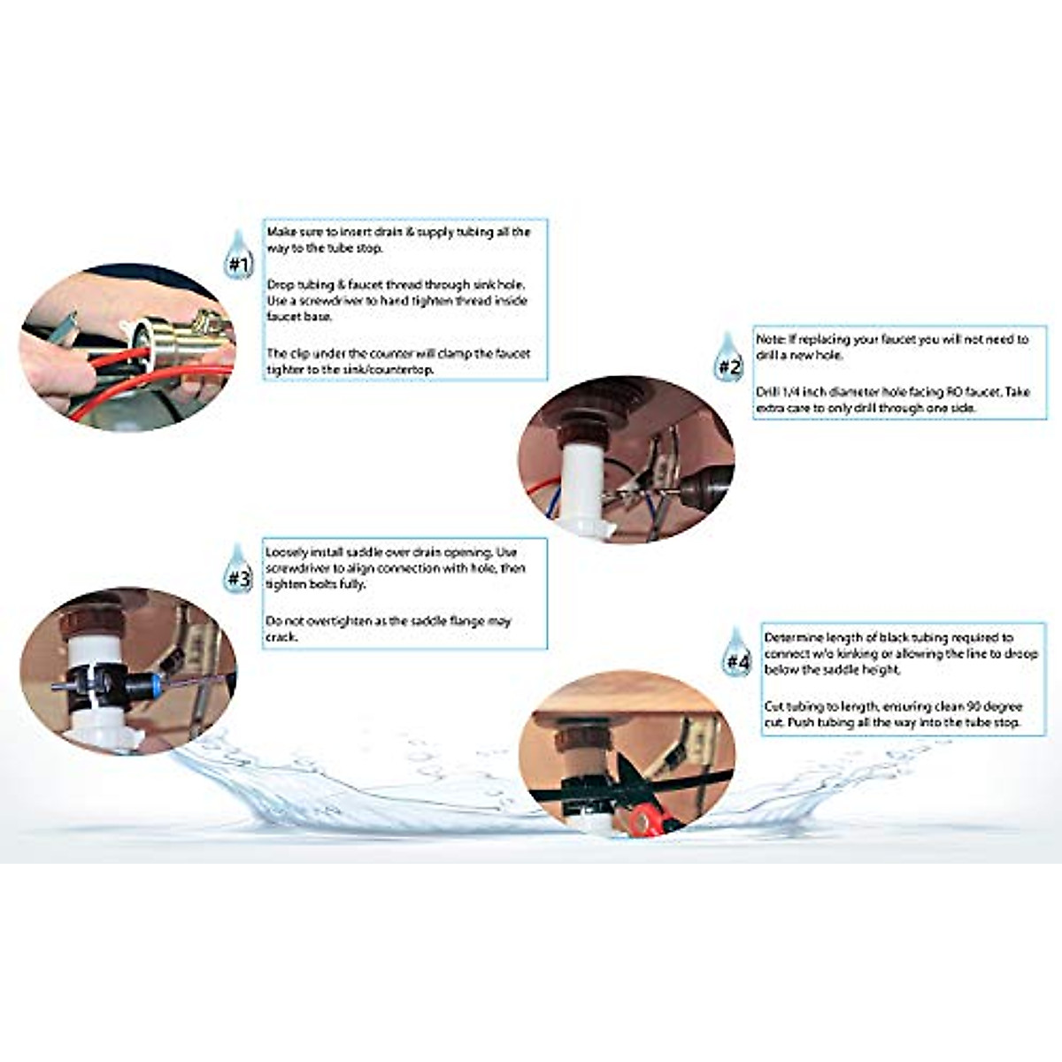 Watts Premier WP116093 Top Mount Air-Gap Faucet for Water Filtration Systems, Monitored, Brushed Nickel