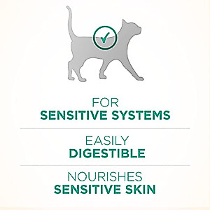 Purina ONE Sensitive Stomach, Sensitive Skin, Natural Dry Cat Food, +Plus Sensitive Skin and Stomach Formula - 3.5 lb. Bag